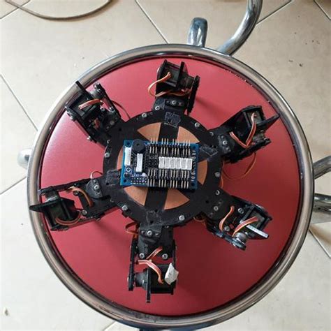 Jual Hexapod Spider Robot Frame Servo Mg90s Sg 90 3 X 6 Dof Arduino