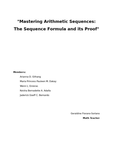 Mathematical Investigation Pdf Mathematics Numbers