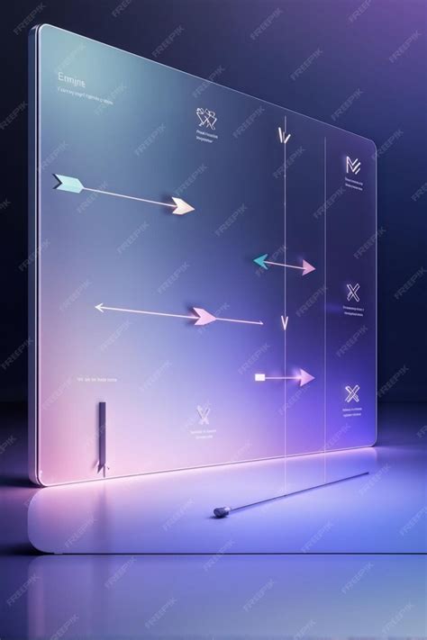 Modern Directional Arrows For Web Interface Premium Ai Generated Image