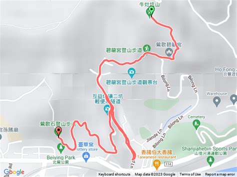 鶯歌石牛灶坑山縱走 健行筆記