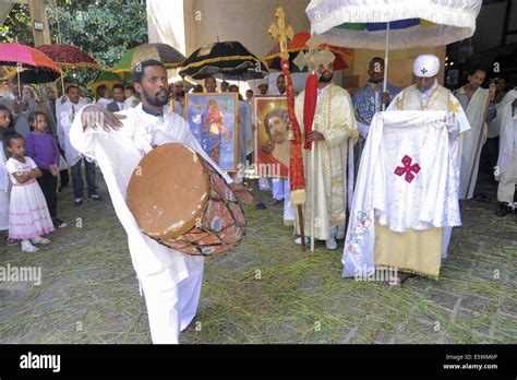 Milan Italy Celebration For The Nativity Of Our Lady In The Orthodox