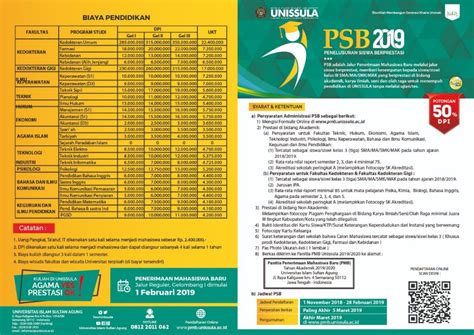Biaya Fkg Unissula 2019 Fakultas Kedokteran Gigi Unissula
