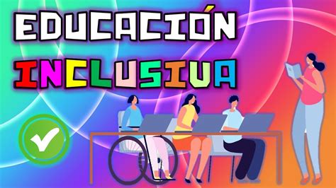 Afiche De La Educación Inclusiva Promoviendo La Diversidad Y La