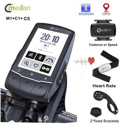 자전거 속도계 실내 로드 인치 바이크 컴퓨터 무선 사이클링 연결 센서 심박수 방수 티몬