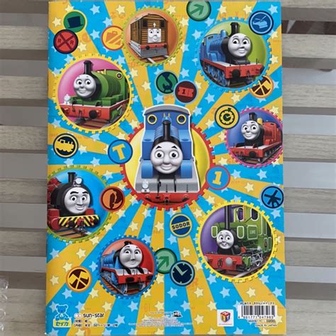 หนังสือระบายสีโทมัส Thomas And Friends ของลิขสิทธิ์ Shopee Thailand