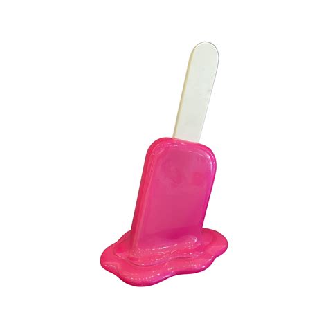 Hot Pink Small Popsicle By Elena Bulatova 2020 Resin Sculpture Artsper