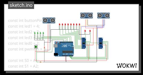 Mux In Uno Ultras Wokwi ESP STM Arduino Simulator
