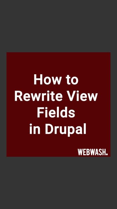 Ivan Zugec On Linkedin How To Rewrite View Fields In Drupal