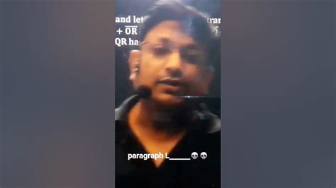 Ashish Sir 💀💀🌚 Paragraph L Youtube