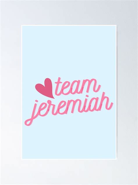 Poster Équipe Jeremiah L été où je suis devenue jolie par