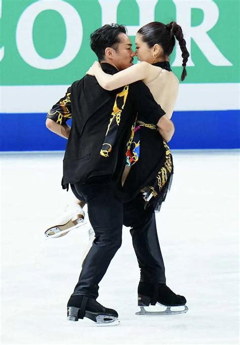 ＜世界フィギュア アイスダンスrd＞演技する村元哉中＆高橋大輔（撮影・長久保 豊） スポニチ Sponichi Annex スポーツ