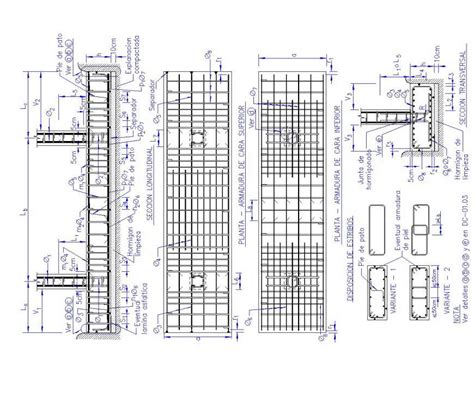 Foundation Plan With Pile Detail D View CAD Structure Layout File In Dwg Format Cadbull