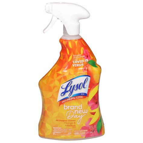 Save On Lysol Brand New Day Mango And Hibiscus All Purpose Cleaner Trigger Spray Order Online