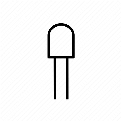 Diode Science Circuit Electricity Battery Icon Download On Iconfinder