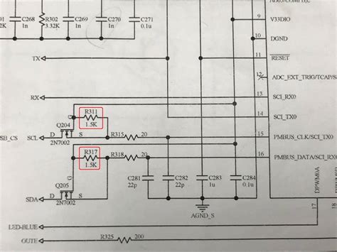 Ucd3138 Questions Of Ucd3138 Pmbus Pull Up Resistor Power Management