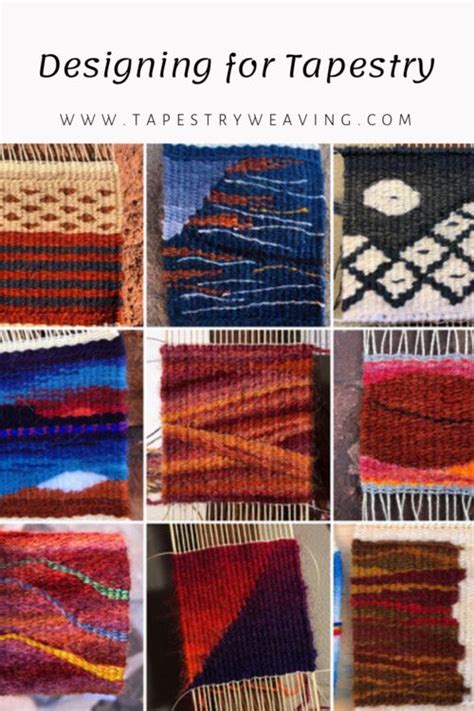 Designing For Tapestry — Rebecca Mezoff Small Tapestry Weaving
