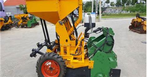 씨감자 파종 기계로농진청 전자동 감자 파종기 개발