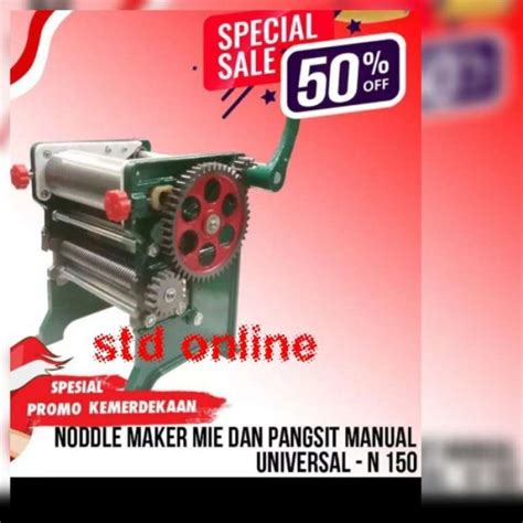 Jual Mesin Gilingan Mie Manual Mesin Cetak Mie Noodle Maker Di
