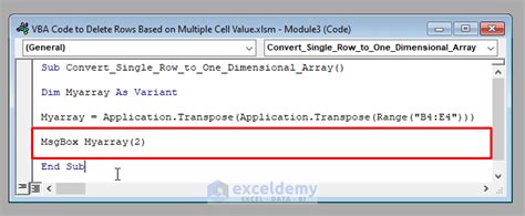 How To Convert Range To Array In Excel Vba Ways Exceldemy