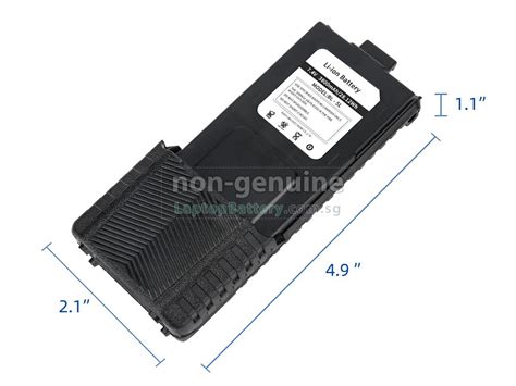 Battery for Baofeng UV-5R PLUS,replacement Baofeng UV-5R PLUS battery ...