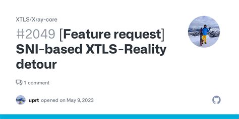 Feature Request Sni Based Xtls Reality Detour Issue Xtls