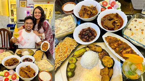 আমার জন্মদিনে তুলি অনেক রকম রান্না করলো🍗চিকেনমটনবাগদা🍤কিছু বাদ নেই🤩মা