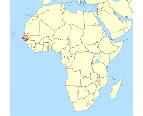 Maps Of Gambia Collection Of Maps Of Gambia Africa Mapsland