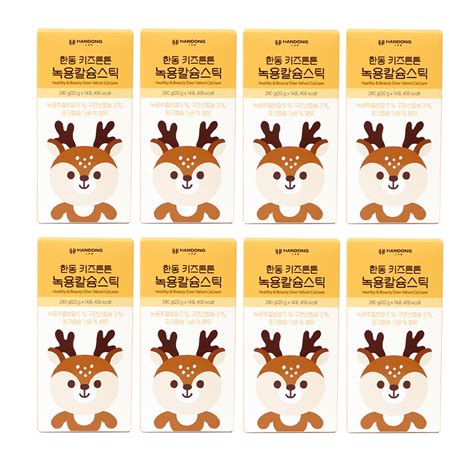 한동 키즈튼튼 녹용칼슘스틱 8박스 20g X 112포 홈플러스 택배배송