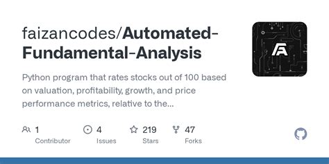 Automated Fundamental Analysiswebappapppy At Master · Faizancodes