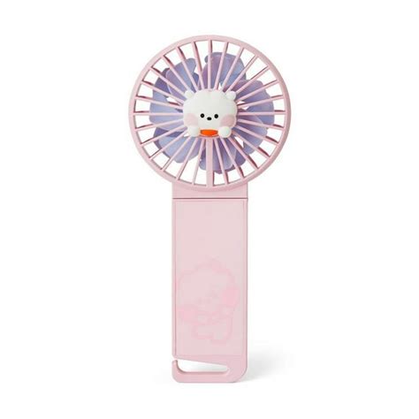 Bt21 Minini Dual Blade Portable Handheld Personal Handy Fan By Bts Rj