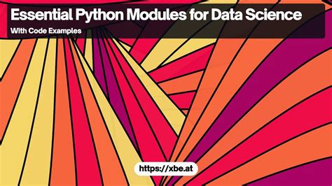 Essential Python Modules For Data Science Youtube