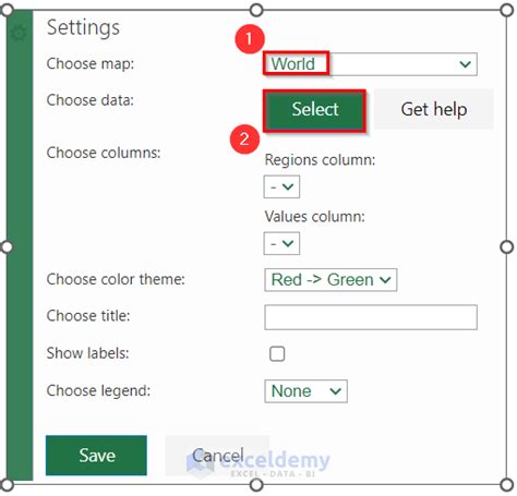 How To Make A Population Density Map In Excel 2 Quick Methods