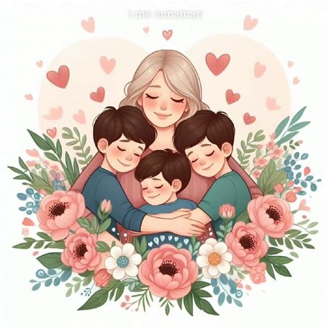 Многодетная мама стикеры для тг стикерпак с днём матери добавить себе бесплатно Дошкольные