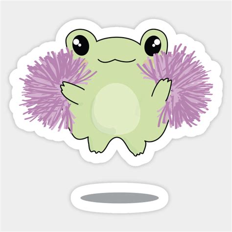 Kawaii Frog Loves Cheer By Yourgoods Frog Design Kawaii Retro Gamer
