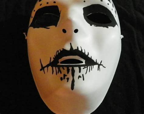 Slipknot Joey Jordison Stitch Mouth Version 1 Mask Etsy Singapore