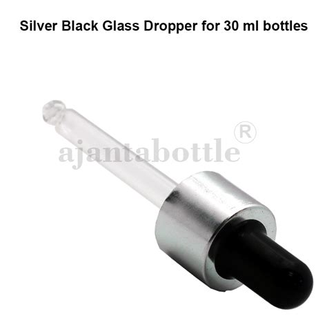 30 Ml Dropper Amber Glass Bottle 18 Mm Special Neck Ajanta Bottle Pvt
