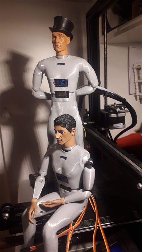 Free 3d File Assembly Instructions For Animatronic Figurine V2 V3 👽