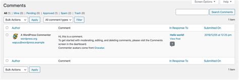 How To Disable Comments In Wordpress Inmotion Hosting Support Center