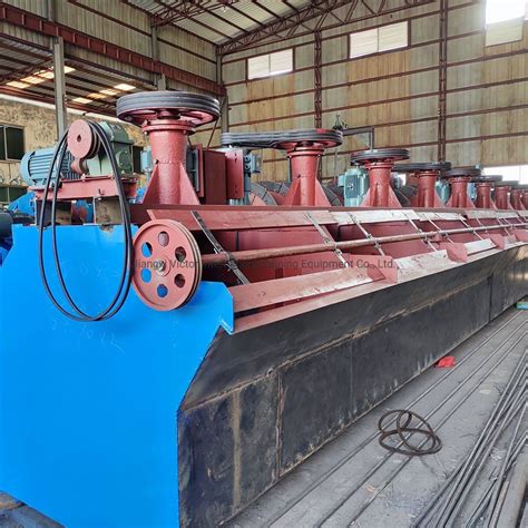 Factory Copper Froth Flotation Concentration Copper Ore Processing Plant Copper Recycling Line