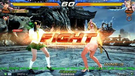 Tekken Fr Xiaoyu Vs Lucky Chloe Gameplay Youtube