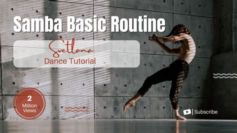 Transform Your Dance Skills with Samba Basic Routine & Exercise by ...