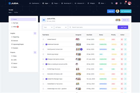 bootstrap 5 judia premium admin and dashboard template