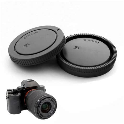 Protective Camera Lens Rear Cap And Body Front Cover Kit Lightweight