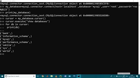 Tutorial De Mysql Connector Python Mysql Ya