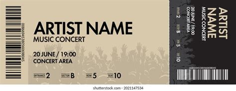 Ticket Clipart Template