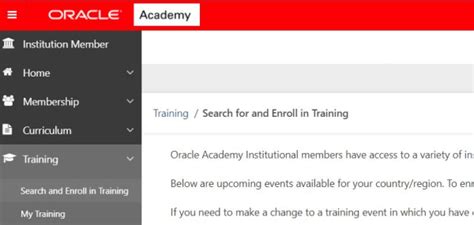 Database Foundations Virtual Training Oracle Academy Vzw BiASC Asbl