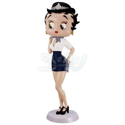 Deko Werbe Figur Betty Boop Police Lady Günstig Online Kaufen Dandw