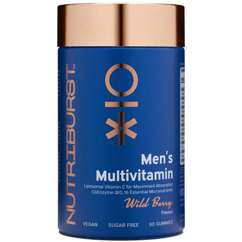 Nutriburst Mens Multivitamin Immune System And Mental Performance
