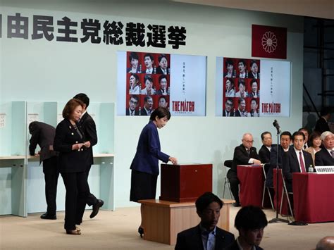 日本自民黨總裁選舉首輪投票結束 高市早苗和石破茂進入最終投票 Rthk