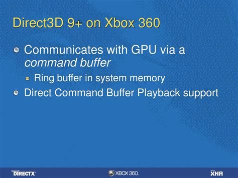 Ppt Next Generation Graphics Programming On Xbox 360 Powerpoint